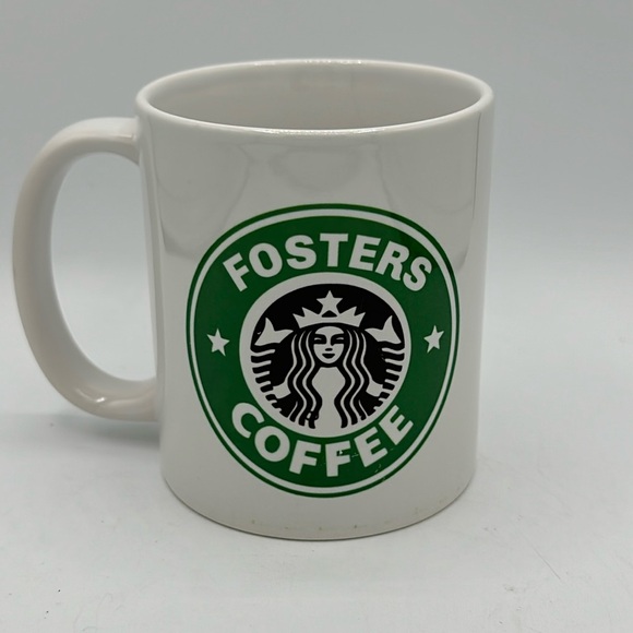 Dining | Fosters Coffee Starbucks Logo Mug | Poshmark